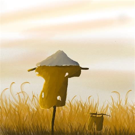 Ilustrasi Orang Orangan Sawah Art Wallpaper Scarecrow Digital Art
