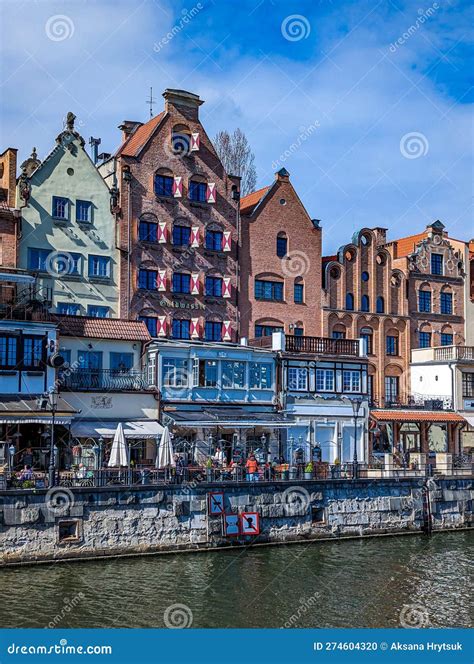 Old City Gdansk Editorial Image Image Of Amazing River 274604320