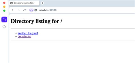 Running A Simple Server With Python