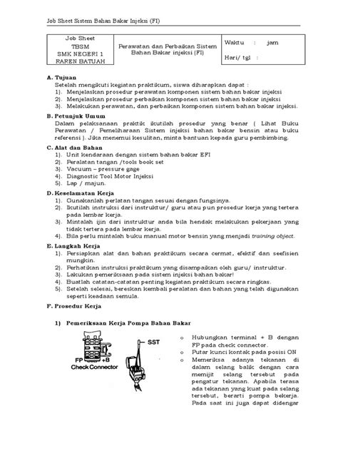 Job Sheet Efi Pdf