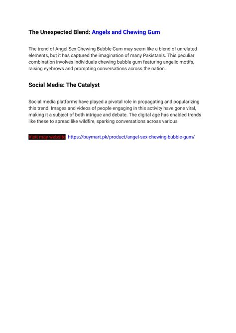 Angel Sex Chewing Bubble Gum Pdf