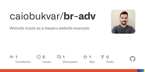 github caiobukvar br adv website made as a lawyers website example