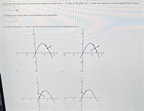 Solved A Find The Unit Vectors That Are Parallel To The Chegg