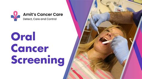 The Significance Of Oral Cancer Screening Dr Amit Chakraborty