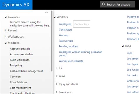 Axapta Dynamics AX Tips Fix Space Between Menu Items In The New AX7 Menu