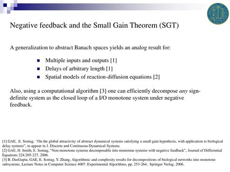Ppt I O Monotone Dynamical Systems Powerpoint Presentation Free Download Id 4512359
