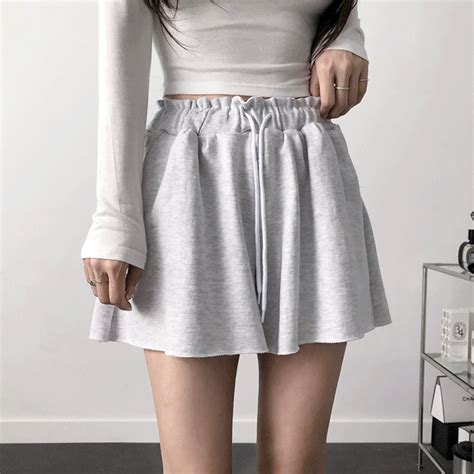 [허벅지말라핏 국산] 플레어 쭈리 밴딩 포켓 반바지 3부 숏팬츠 8col 에이블리