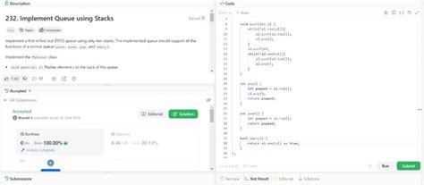 Bharath S On Linkedin Code90 Challenge Stacks Queues Datastructures Algorithms