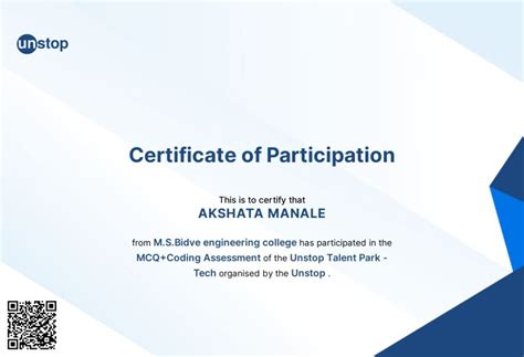 akshata manale on linkedin participated in mcq coding assessment of