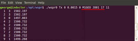 Arduino WSPR George Smart M1GEO