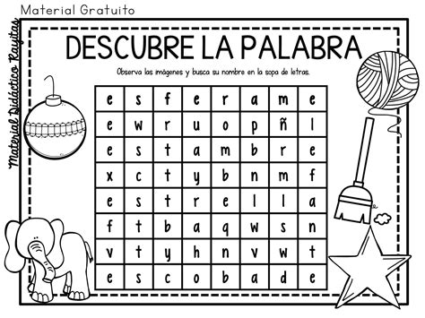 Actividades Actividad Sopa De Letras Colorea La Imagen Y Descubre La