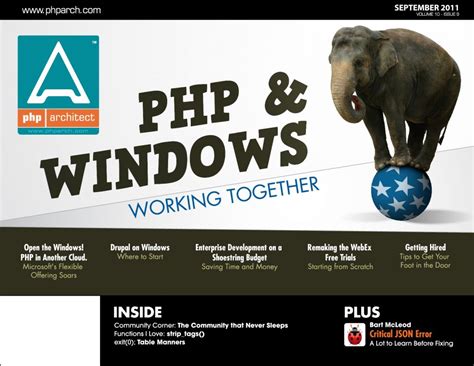 php architect — september 2011 php architect