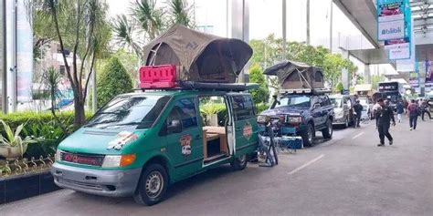 Tampil Di Gjaw Camper Van Indonesia Edukasi Pengunjung Kemping Dengan Kendaraan Mobil