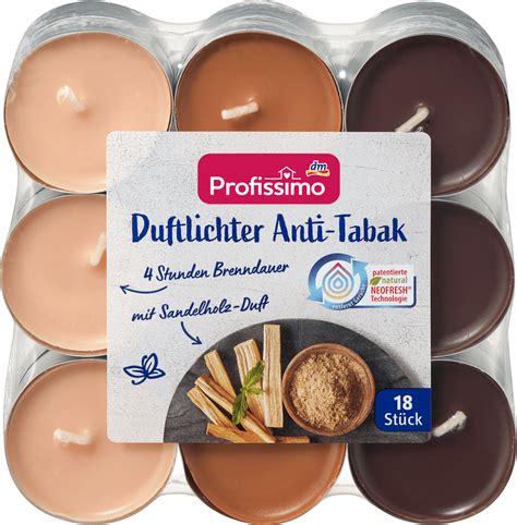Profissimo Duftlichter Anti Tabak 18 St Dauerhaft Günstig Online