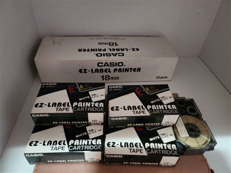 Casio Ez Label Printer Tape Mm Computers Tech Printers Scanners Copiers On Carousell