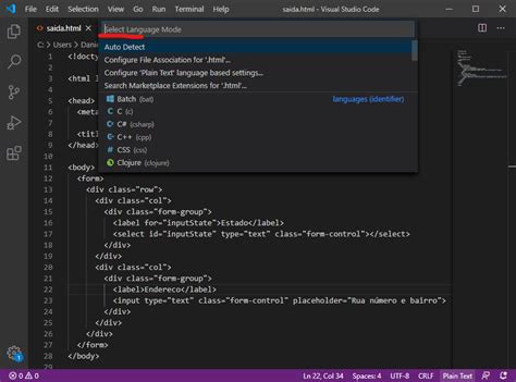 Código Fica Todo Branco No Vs Code Sem Realce De Sintaxe Nem Sugestões