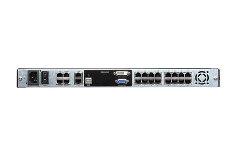 1 local 1 remote access 16 port multi interface cat 5 dual rail lcd kvm