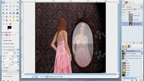 Gimp Tutorial Reflections YouTube