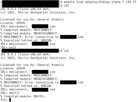Multiple Alpha Build Versions Idl Fails On First Mdsconnect · Issue