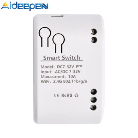 Aideepen CH USB Smart WiFi Wireless Relay Switch Module Pro AC DC V EWelink App Remote