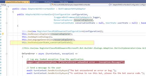 Integrating Composer Adaptive Dialogs In Botframework V4 Echo Bot · Issue 2225 · Microsoft