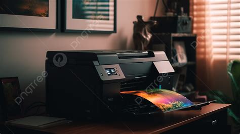 책상 표면에 이미지가 인쇄된 프린터 사진을 인쇄하는 방법 배경 일러스트 및 사진 무료 다운로드 Pngtree
