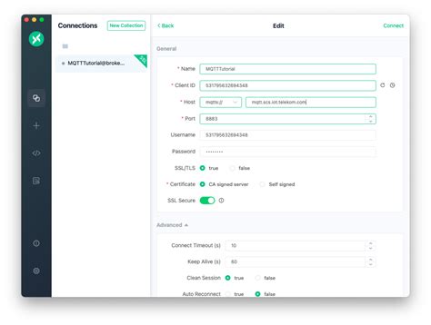 Generic MQTT Software Client