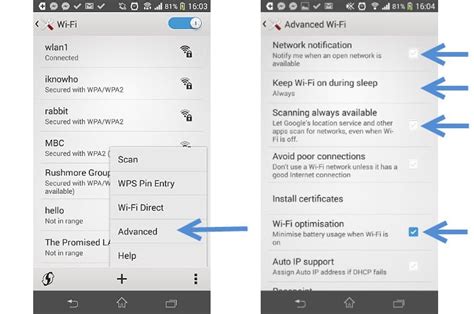 Disable Wifi Scanning To Extend Battery Life For Android Whistleout