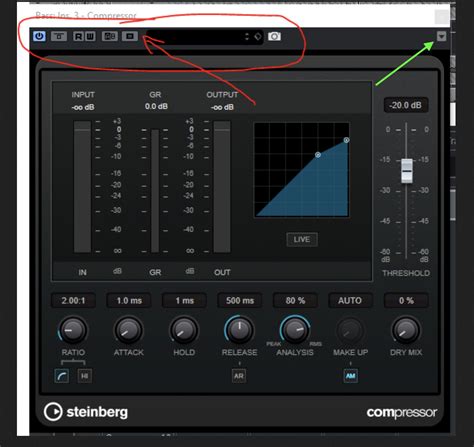 Activate Sidechain Button Missing Entirely Cubase Steinberg Forums