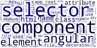Angular Selectors Techiediaries