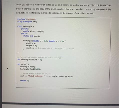 solved when you declare a member of a class as static it