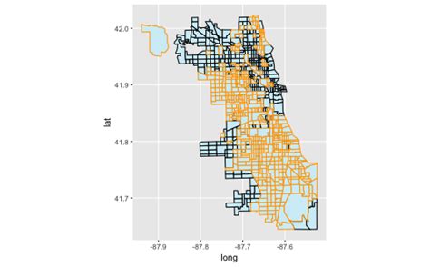 R Color Polygon Boundaries By Factor Stack Overflow