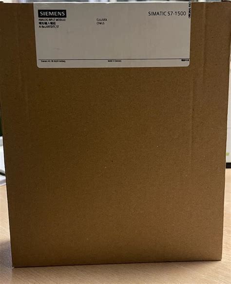 Siemens Simatic S7 1500 Ai 8xu I Rtd Tc St 6es7 531 7kf00 0ab0 Eur 310