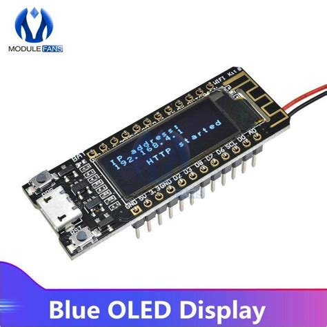 อินเตอร์เน็ตของ Thing Cp2014 Esp8266 091นิ้ว Oled 32mb Flash Wifi โมดูลบอร์ด Pcb สำหรับ Arduino