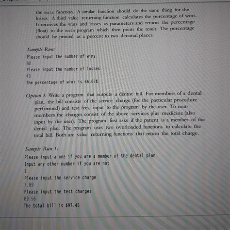 Solved Option 1 Write A Program That Will Convert Miles To