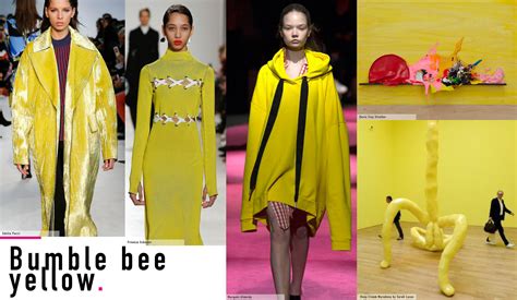 Key Colour On The Fall Winter 2016 Catwalks Bumble Bee Yellow