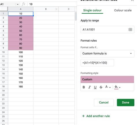 Google Sheets Add Multiple Criteria In Conditional Formatting