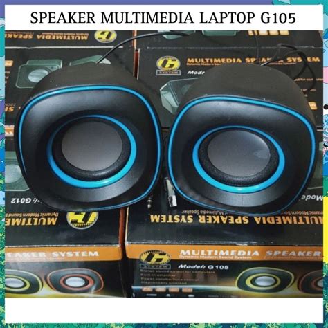 Jual Speaker Salon Mini Multimedia G For Komputer Laptop Kabel Shopee Indonesia