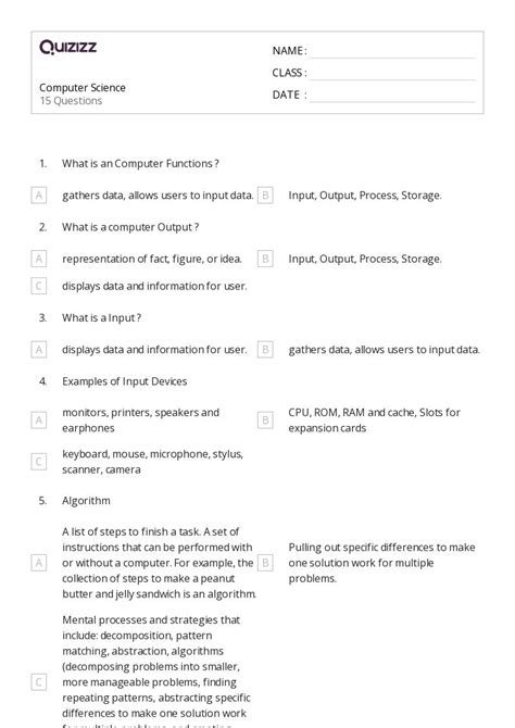50 Multi Digit Multiplication And The Standard Algorithm Worksheets For 8th Grade On Quizizz