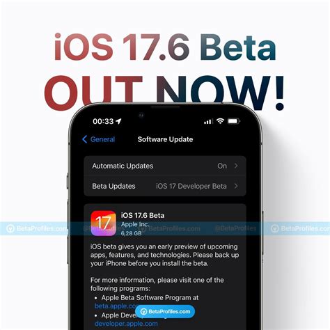 Ios 176 Beta Is Out Now 🫡