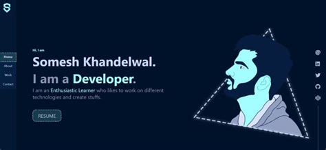 Somesh Khandelwal On Linkedin Reactjs React Nodejs Portfoliowebsite Reactjsdevelopment
