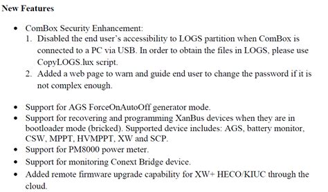 Conext Combox Firmware Update Released Page 4 — Northernarizona Windandsun