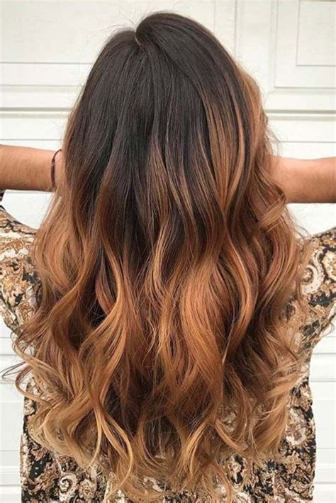 Ombre Hair Brown To Caramel
