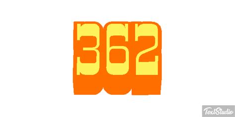 362 Number Animated  Logo Designs