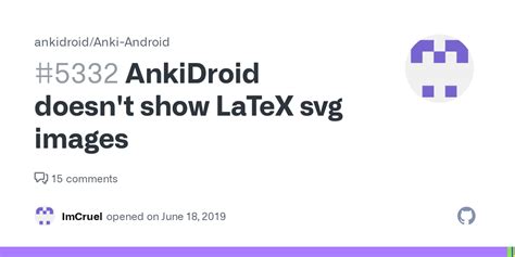 Ankidroid Doesn T Show Latex Svg Images Issue Ankidroid Anki Android Github