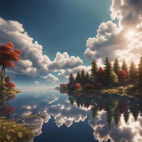 Placid Lake Ai Generated Artwork Nightcafe Creator