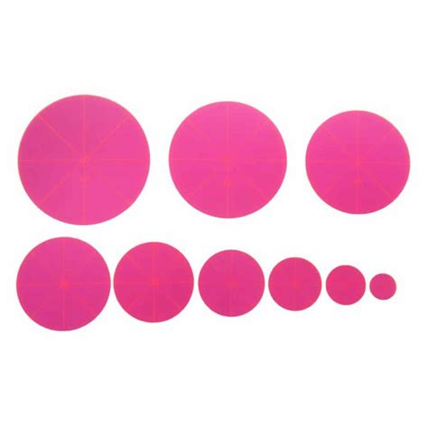 Template Set Piece Circular