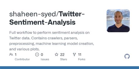 Github Shaheen Syed Twitter Sentiment Analysis Full Workflow To Perform Sentiment Analysis On