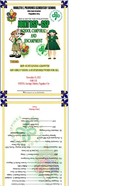 Bsp And Gsp Program Pdf Bsp And Gsp Program Pdf