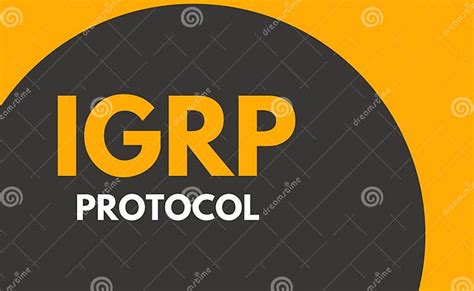 Igrp Interior Gateway Routing Protocol Stock Illustration